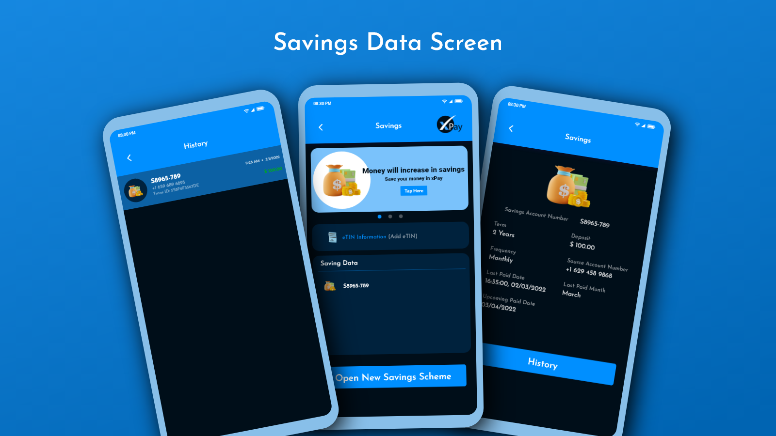 XPay - Mobile Banking E Wallet Flutter App by AppDevsX | CodeCanyon